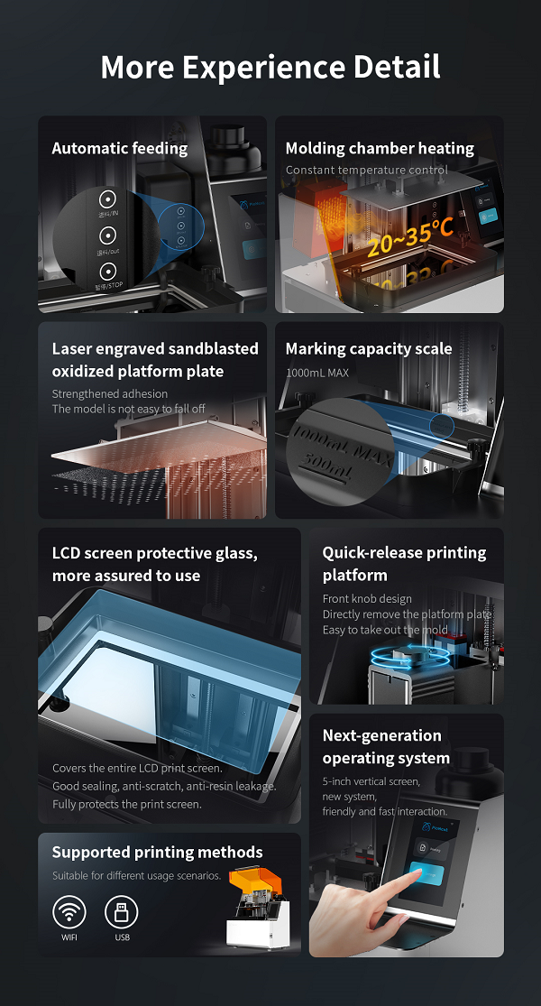 Dental 3D Drucker mit 4k 8K Hochpräzision für Sie